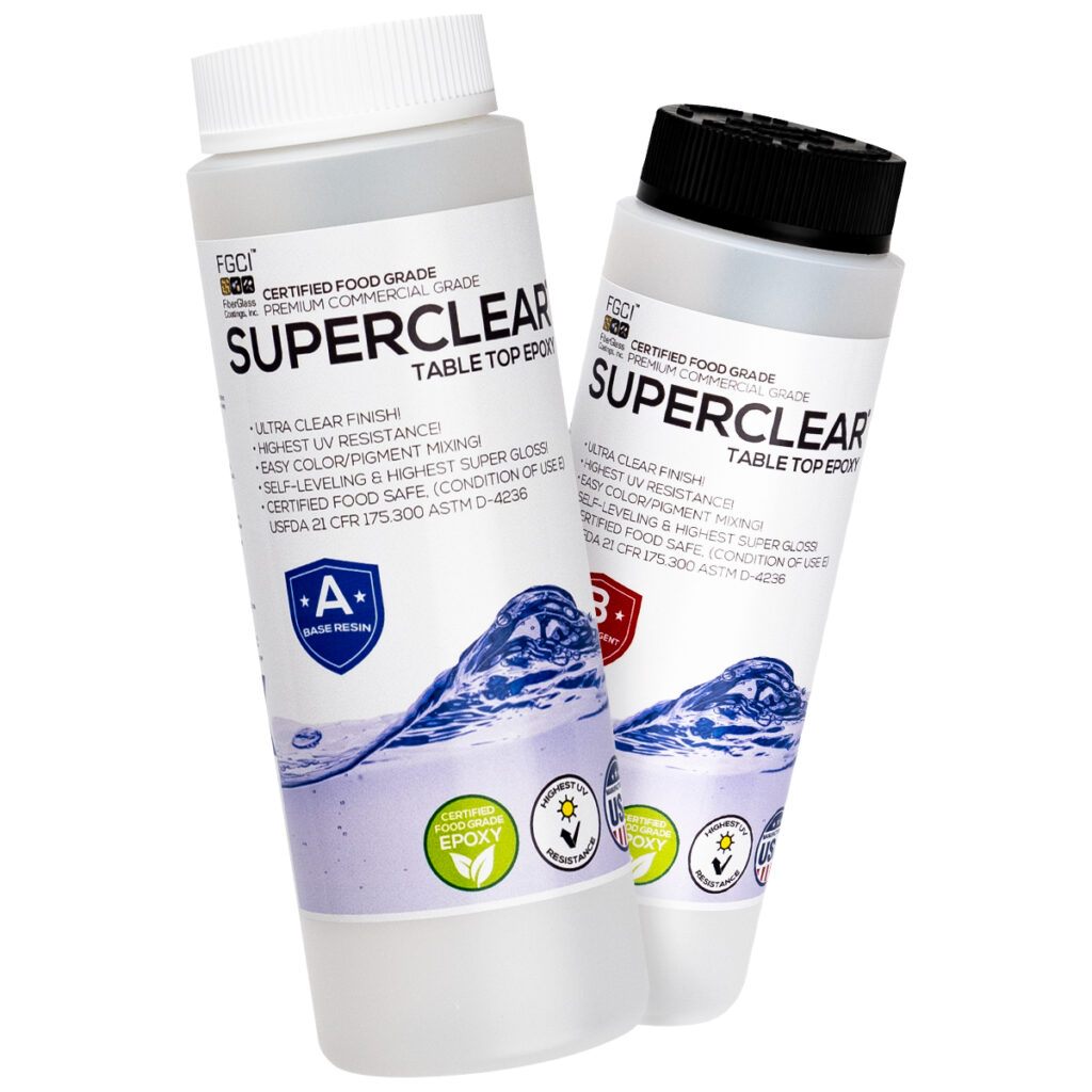 Superclear Table Top 1:1 Epoxy - FGCI
